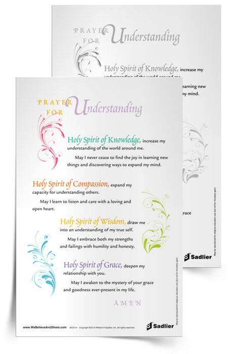 Gifts of the Holy Spirit– Understanding