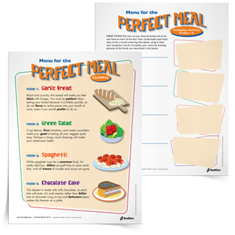 3rd Grade Vocabulary Worksheets, Games, and Resources