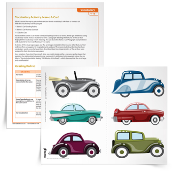 2nd Grade Vocabulary Worksheets, Games, and Resources