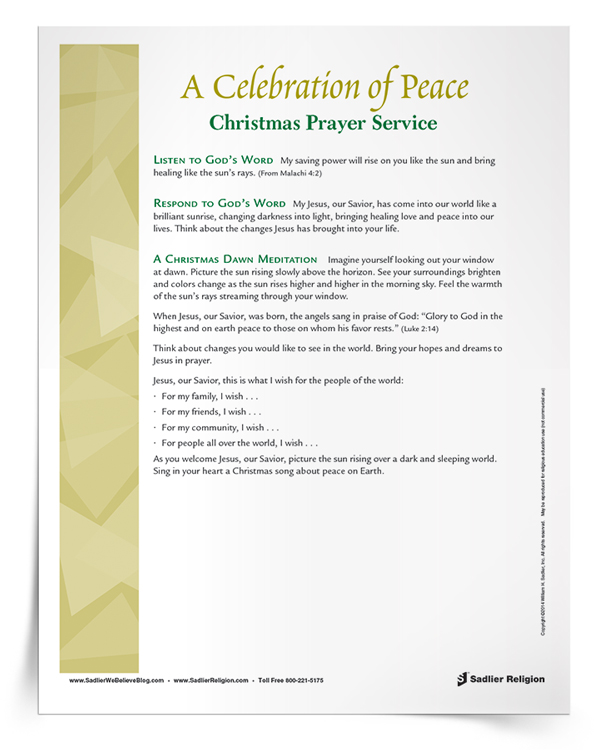 12 Printable Catholic Christmas Prayers