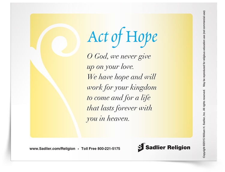 Act of Hope: Second in a Virtues Series