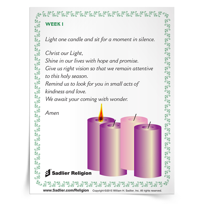 Advent Catholic Prayers Advent Activities For Kids Advent Catholic Prayers Advent Activities For Kids