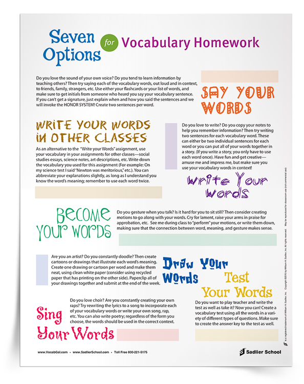 Help Struggling Readers Build Vocabulary; 10+ Printables to Get You Started