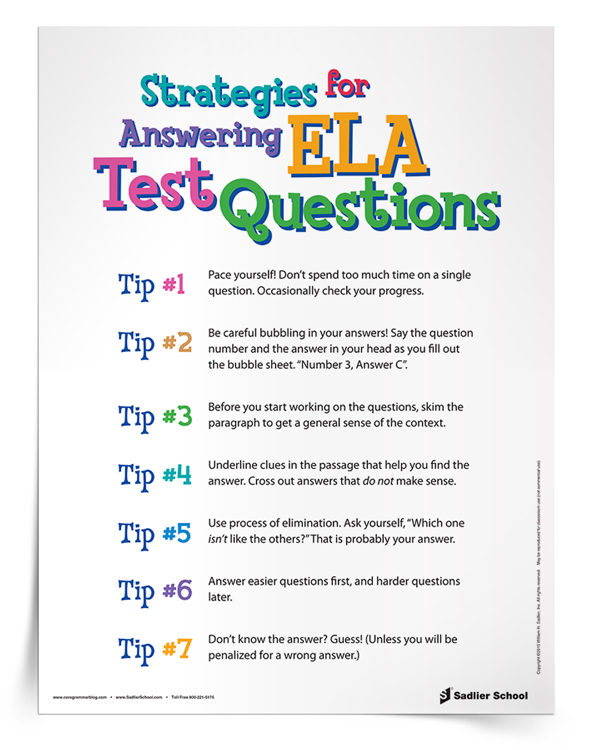 What's In Your Test-Taking Strategies Toolkit? 5 Printables to Help ...