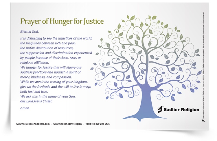 Catholic Virtues Series: Hunger and Thirst for Justice