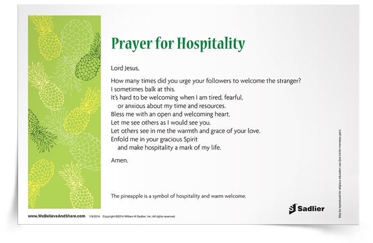 Catholic Virtues Series: Hospitality and Welcome