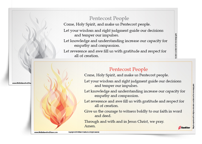 Prayers & Activities for the Feast of Pentecost