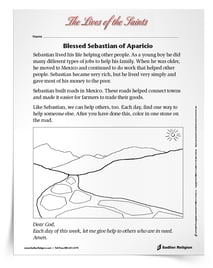 February Feast Days– Catholic Saints to Celebrate with Children