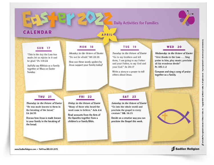 13 Easter Season Printables for Catholic Families– Liturgical Year