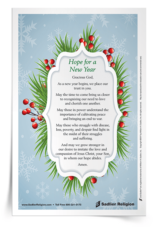 Catholic New Year Resources for Religious Education