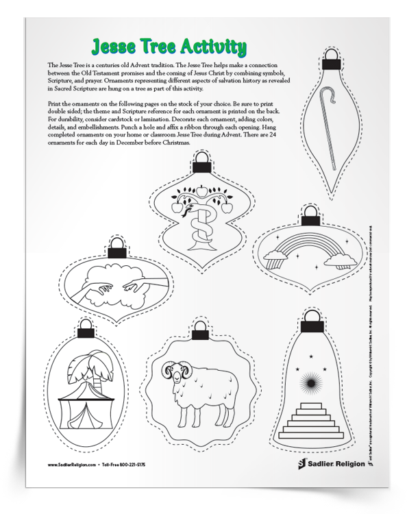 The Jesse Tree: A Meaningful Advent Tradition for Catholic Kids and ...
