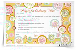 Ideas for Making Catholic Ordinary Time Extraordinary