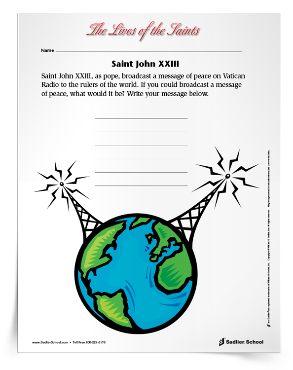 Popular Saints for Kids– Saint John XXIII & Saint John Paul II