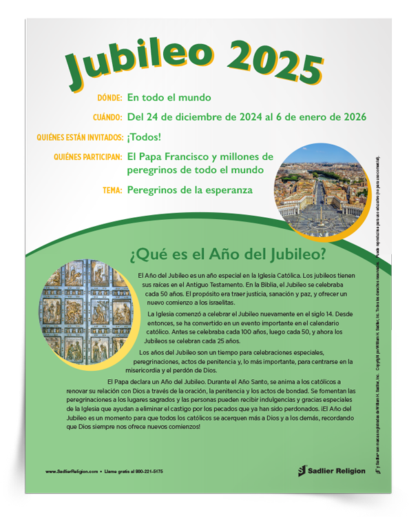El Año del Jubileo de la Esperanza: Una guía para catequistas y familias católicas