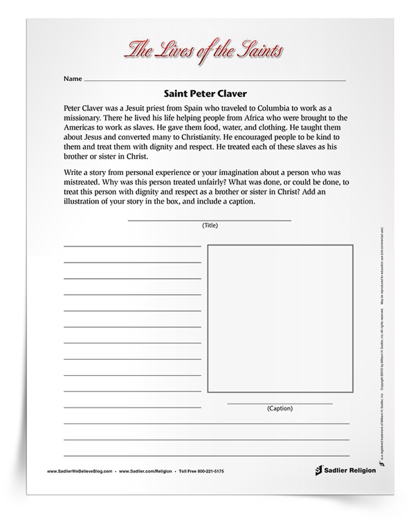 Popular Saints for Kids– Saint Peter Claver