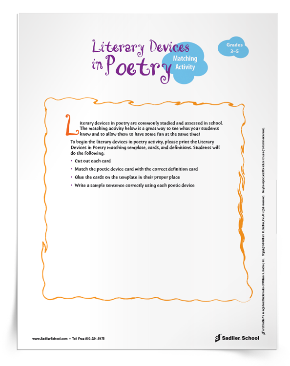 7 Free April National Poetry Month Activities