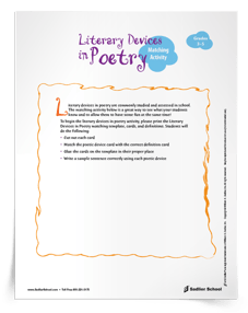 7 Free April National Poetry Month Activities