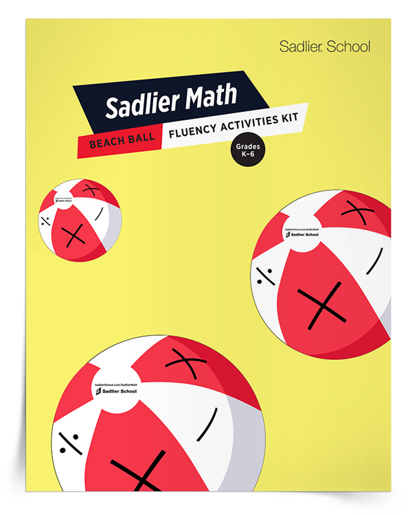 29 Beach Ball Math Fluency Practice Activities for Grades K–6