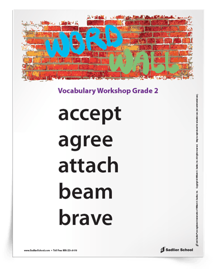 Vocabulary Practice: The Writing on the Classroom Walls