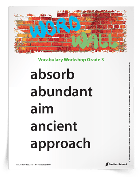 Vocabulary Practice: The Writing on the Classroom Walls