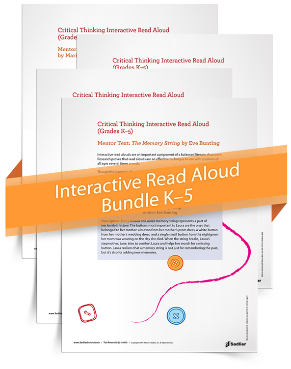 Interactive Read Aloud Strategies—23 Lessons to Use at Home