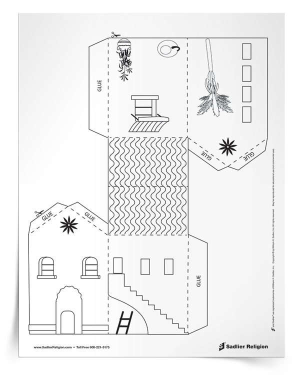 Printable Las Posadas Tradition Activity for Catholics
