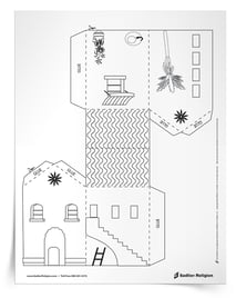 Printable Las Posadas Tradition Activity for Catholics