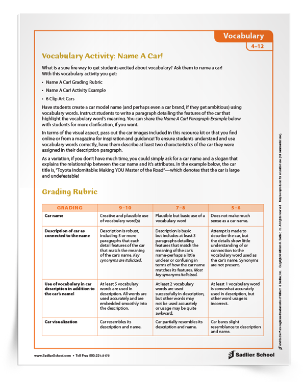 Help Struggling Readers Build Vocabulary; 10+ Printables to Get You Started