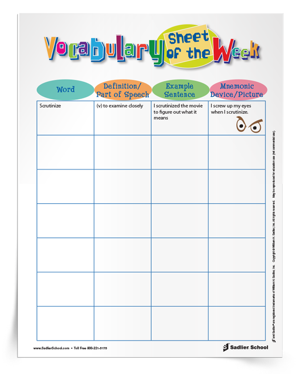 Help Struggling Readers Build Vocabulary; 10+ Printables to Get You Started