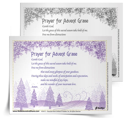 Advent Catholic Prayers & Advent Activities for Kids
