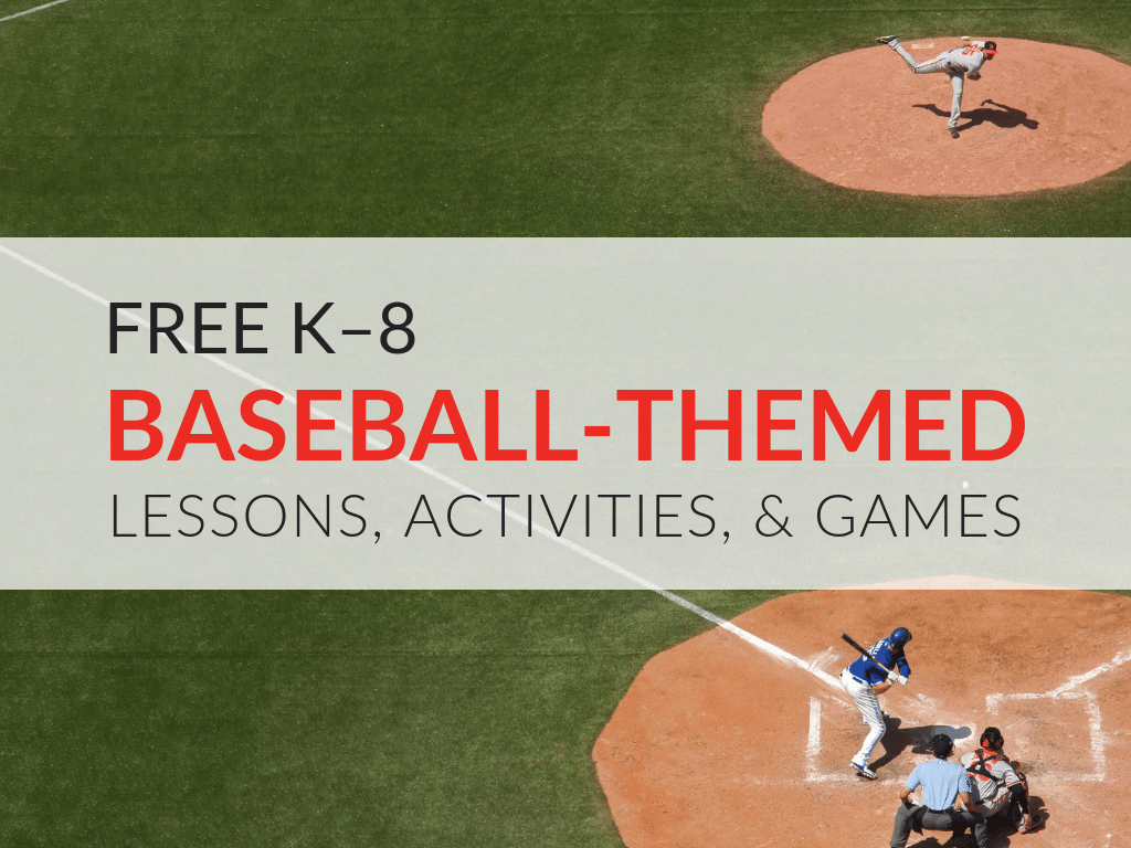 Baseball Lesson Plans – Interactive Read Alouds, Revision Practice ...