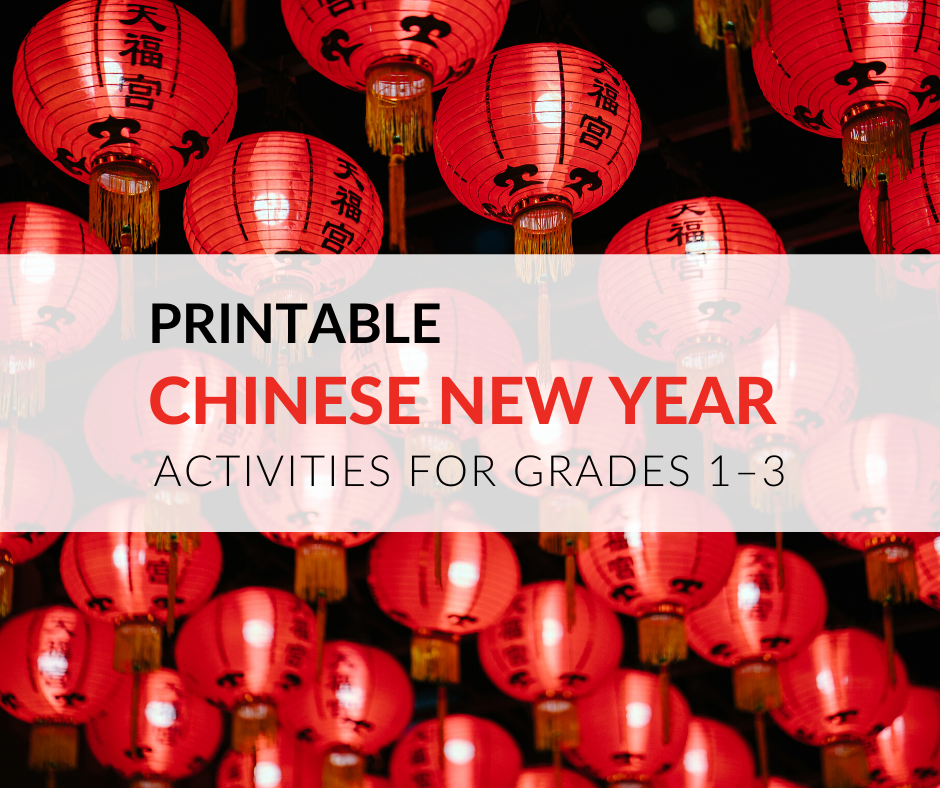 Chinese New Year Activities for Elementary Students