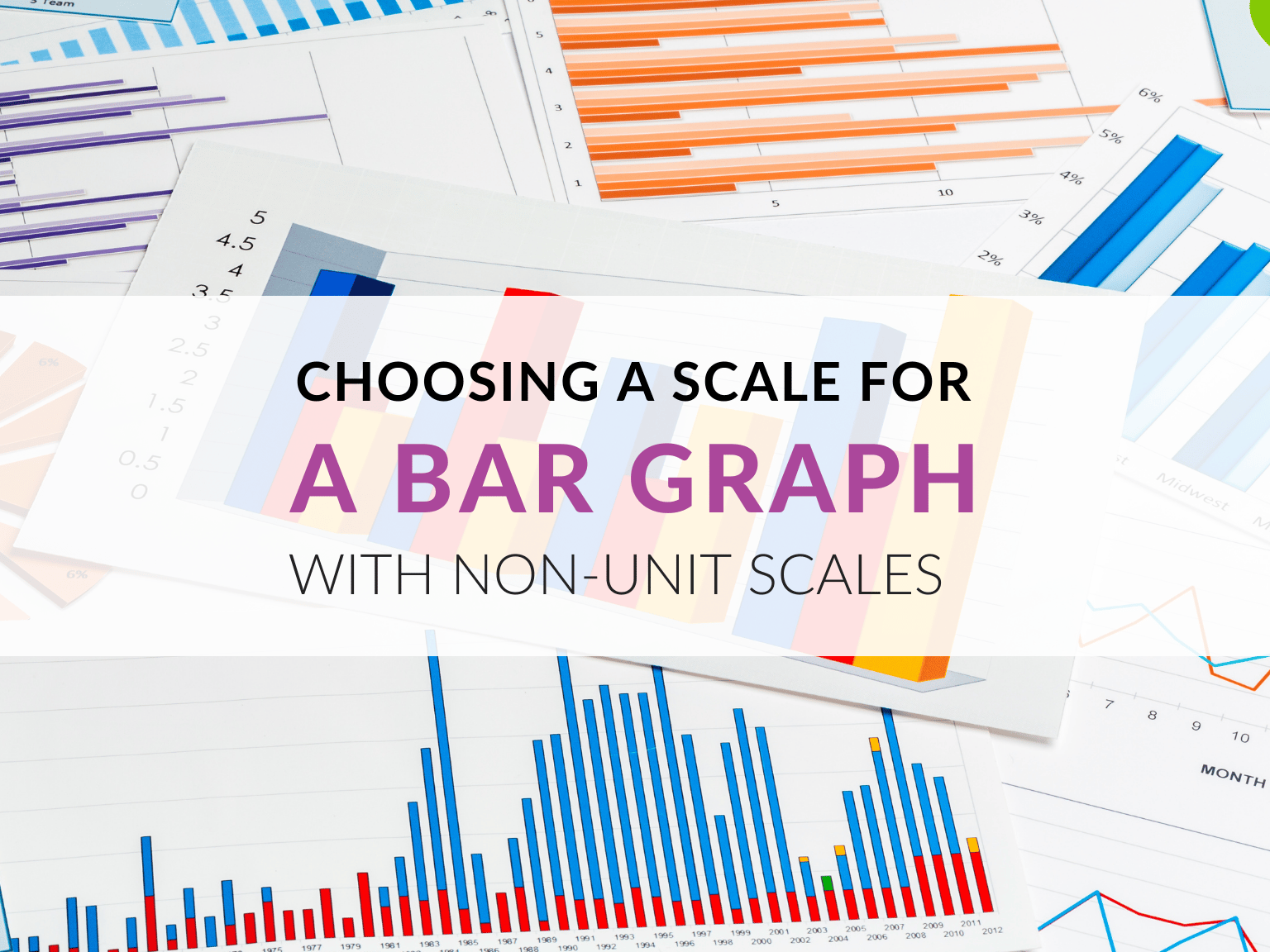 Choosing a Scale for a Bar Graph With Non-Unit Scales