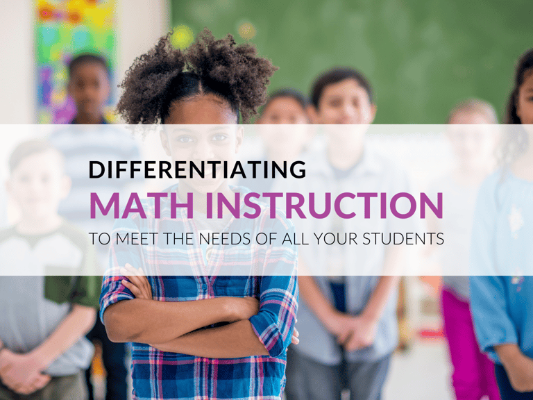 Differentiating Math Instruction: Strategies for Every Learner