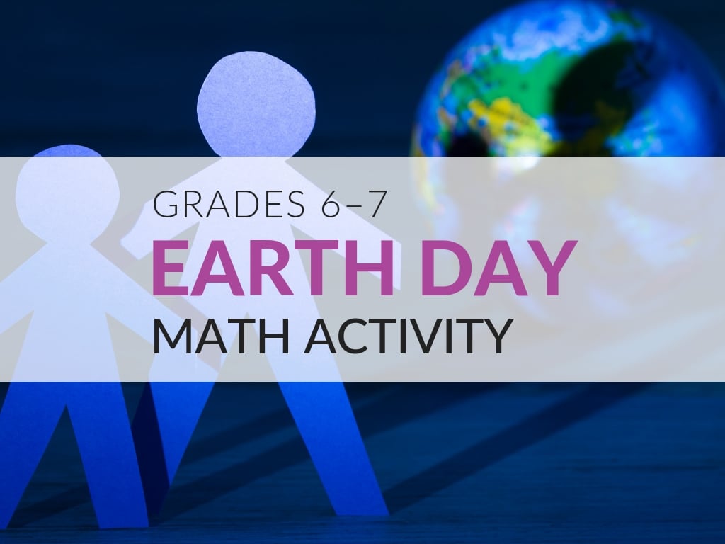 Math Earth Day Activities for Middle School Students
