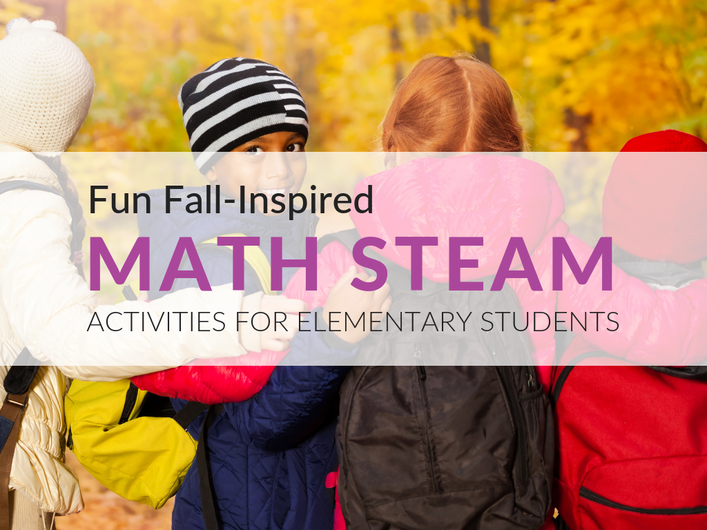 Fun Fall Math STEAM Activities for Elementary Students