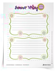 10 Summer Learning Activities That Keep Kids Writing [Free Printables]