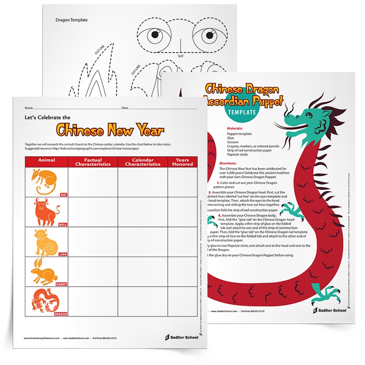 Chinese New Year Activities for Elementary Students