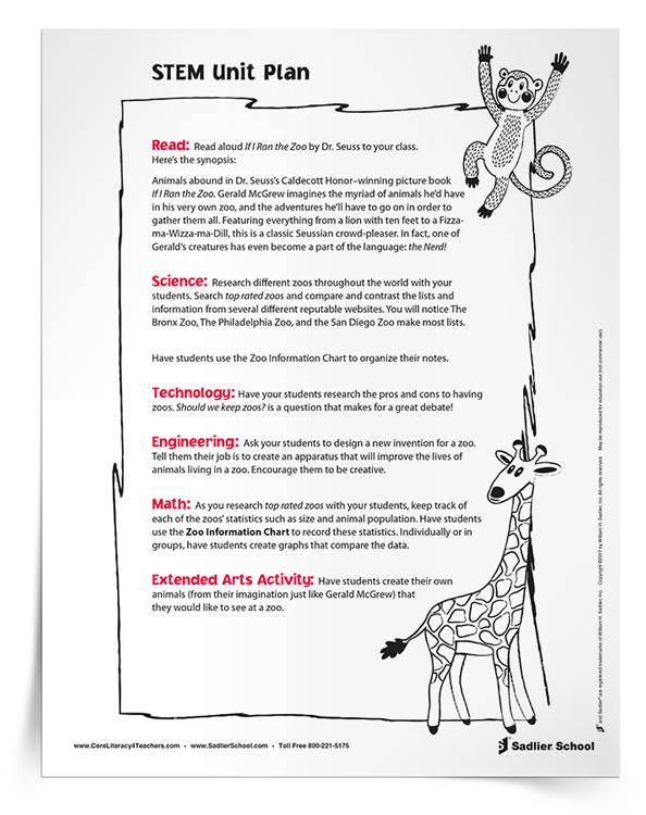 Dr. Seuss Day STEM Worksheets for Read Across America Day