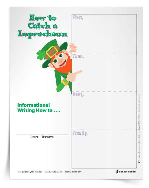 Leprechaun Activities to Improve Students' Writing, Grades 1–5