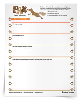 Explore Emerging Themes with Pax by Sara Pennypacker, Grades 3–6