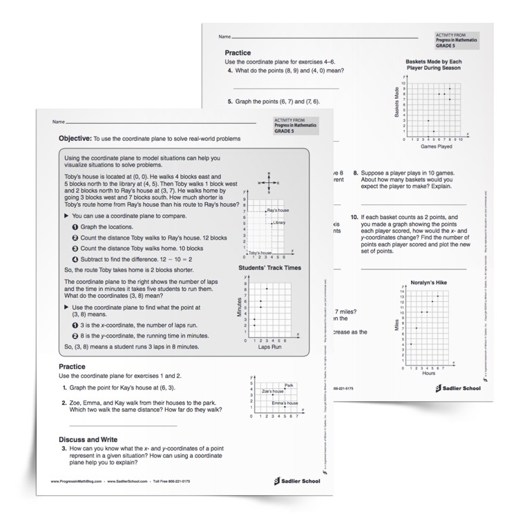 3 Coordinate Plane Activities and Coordinate Plane Word Problems ...