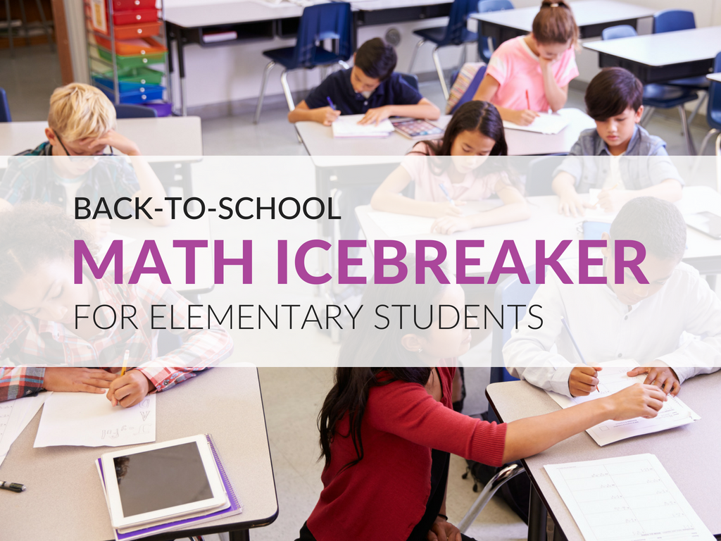 A Math Icebreaker Your Students Will Love, Grades 3–8