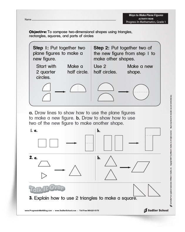 Composing and Decomposing Shapes in K–2 [Includes Decomposing Worksheets]