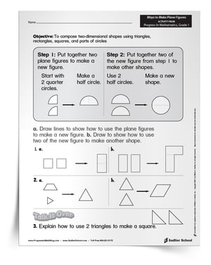 Composing and Decomposing Shapes in K–2 [Includes Decomposing Worksheets]