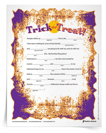 8 Free ELA Halloween Printable Activities