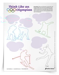 2022 Olympics Vocabulary Activities | Winter Olympics Worksheets
