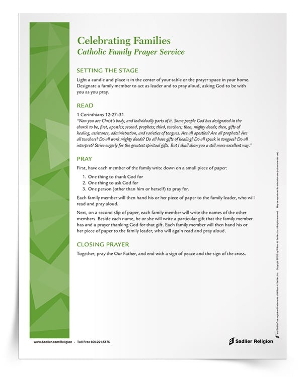 12 Printable Summer Catholic Family Activities