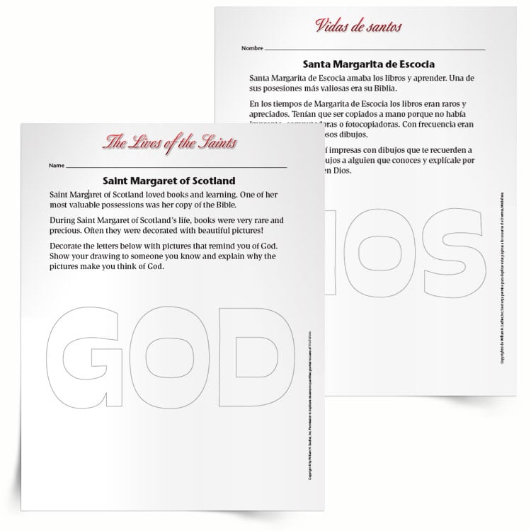 Teaching Children About Saints: Margaret of Scotland