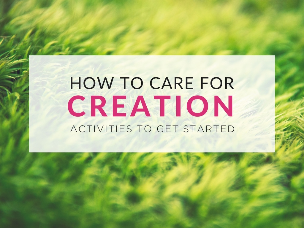 Caring for Creation; 8 Printable Resources to Use with Children ...